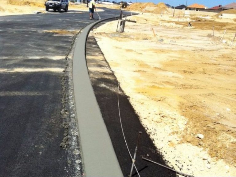 SB748 Kerb Laying Machine Perth | Alcaro Hydraulic Services